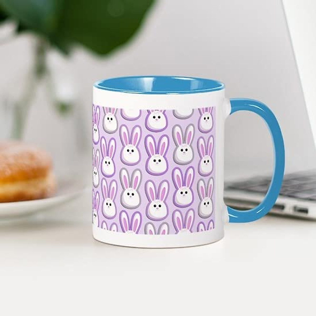 CafePress Bunny Wave Ceramic Coffee Mug, Tea Cup 11 oz