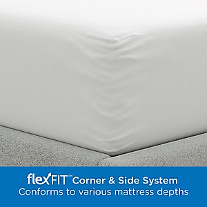 AllerEase Waterproof Mattress Protector, Maximum Allergy Mattress Protector, King Zippered Mattress Cover