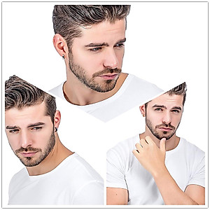 Jstyle Stainless Steel Unique Small Hoop Earrings for Men Huggie Earrings