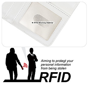 Bocasal Detachable Wallet Case for iPhone 15 Pro Max RFID Blocking Card Slots Holder Premium PU Leather Magnetic Kickstand Shockproof Wrist Strap Removable Flip Protective Cover 5G 6.7 inch (White)