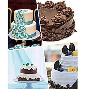 EORTA 6/8/10 Inch Cake Mold Ring Stainless Steel Pancake/Biscuit/Dough Cutter Tier Cake Maker for Baking, Layering, Decorating, Molding, Cooking, Round