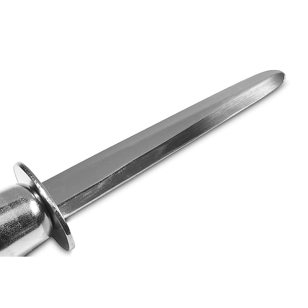 Seki Japan Oyster Knife, Japanese Hand Guard Shellfish Opener, Oyster Shucking 3.7 inch (96 mm) Stainless Blade, Beech Wood Handle