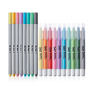 Mr. Pen- Bible Gel Highlighters and Fineliner Pens No Bleed, Pastel Colors, 18 Pcs, Bible Journaling Kit, Bible Highlighters and Pens No Bleed, Bible Pens, Gel Highlighters, No Bleed Highlighters.