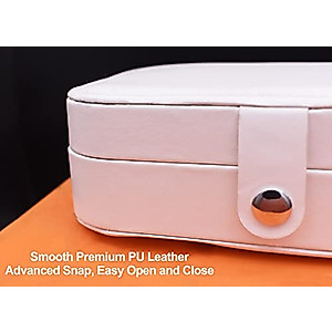 Mrs Travel Jewelry Box Gift-Plush Velvet Trinkets Storage Organizer Case-Miss to Mrs Gift-Wedding Gift for Bride-Mrs Gift-Bridal Shower Gift for Bride-Bachelorette Party Gift for Bride-Rose Golden