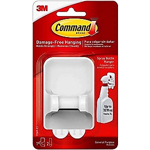 Command Spray Bottle Hanger, Organize Damage-Free (17009-ES) - 1 Pack