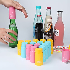 JKSM Drink Punch, Can Opener handheld for Beer,Use the beverage artifact that can punch holes in the caps of beverage bottles,Bottle Opener Multifunction Can Opener for Pop, Beer or Soda Cans.