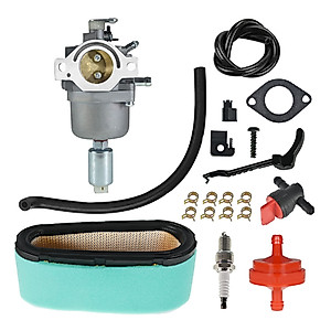 LiGuVCY Carburetor Kit Replacement for Briggs Stratton 799727 Engine Lawn Mower 496894S 496894 Air Filter