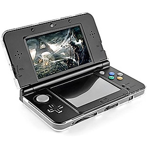 TNP New 3DS Case - Ultra Clear Crystal Transparent Hard Shell Protective Case Cover Skin for New 2015 Nintendo 3DS - [New Modified Hinge-Less Design]