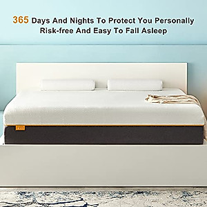 OYT Queen Size Mattress, 10" Inch Gel Memory Foam Queen Bed Mattress in a Box with CertiPUR-US Certified Foam for Sleep Supportive & Pressure Relief,Cloud-Like Experience