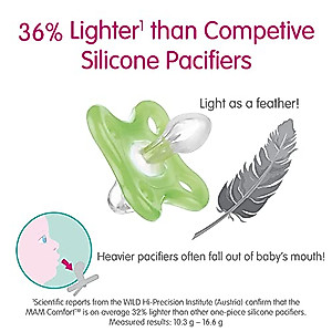 MAM Grow with Baby 15-Piece Gift Set, Newborn 0-4 Months, Anti-Colic Bottles and Silicone Nipples SkinSoft, Essential Baby Items, Unisex