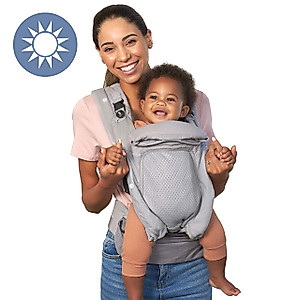Infantino in Season - Ergonomic, 5 Layer Carrier with face-in and face-Out, Front and Back Carry for Newborns and Toddlers 8-40 lbs, Unisex