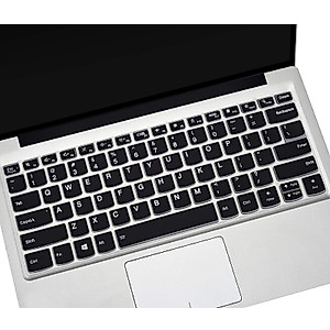 Keyboard Cover for Lenovo Yoga 7i 5i 2-in-1 14"/Lenovo Flex 5 14" 2-in-1 Laptop/Lenovo Flex 5 14"/ Lenovo Idepad S540 14/ThinkBook 14 Gen 2,Keyboard Protector Skin for Lenovo Ideapad 5 14"-Black