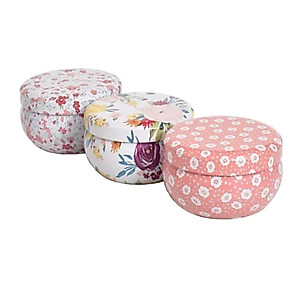The Pioneer Woman 3-Piece Baked Goods Collection Tin Candles Set, Cranberry Chutney, French Toast, and Gingerbread & Spice, 4.95 oz