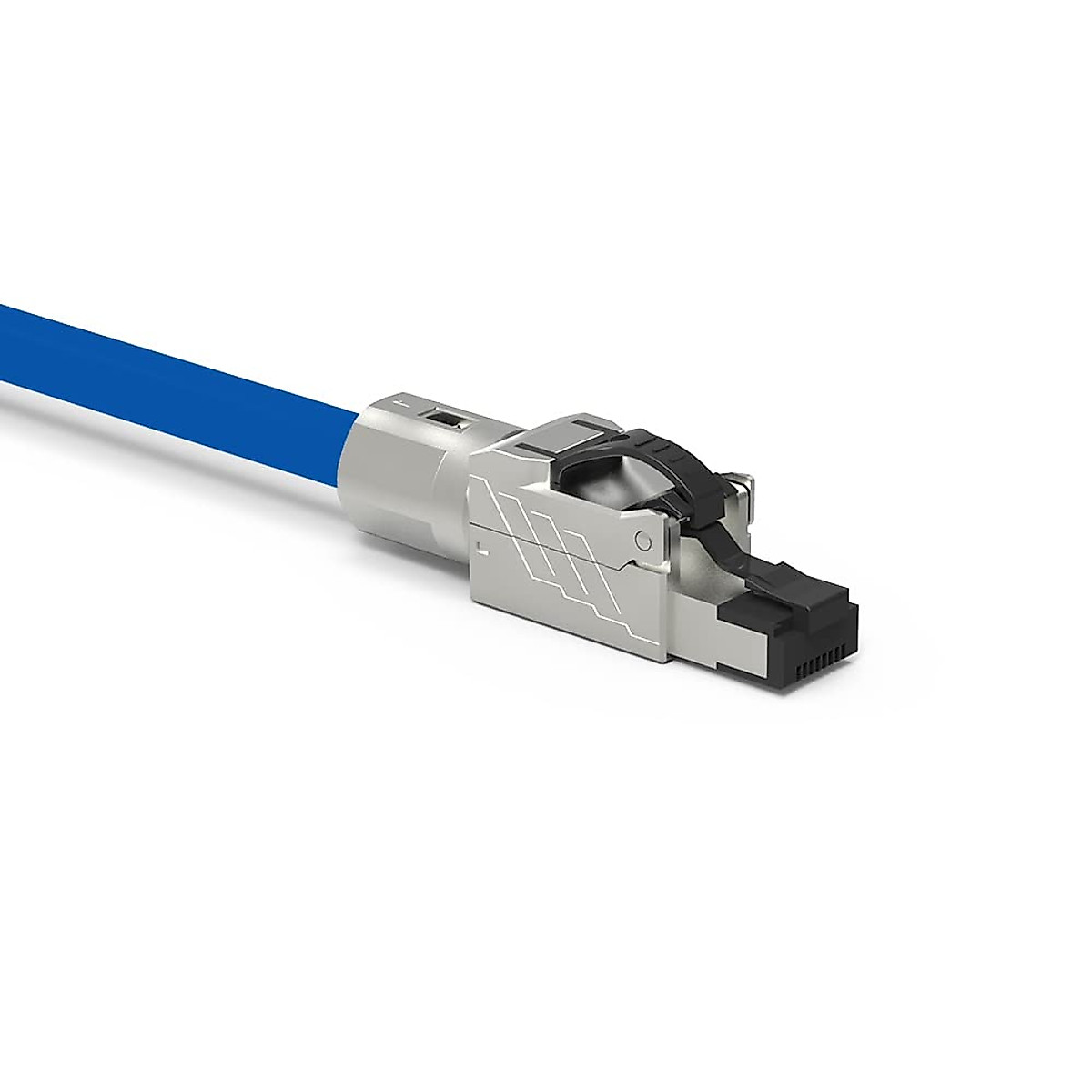 Elite Cat8 Shielded Riser (CMR), 40Gb, 2000MHz, S/FTP 22AWG, Solid Pure Copper, Higher Performance PoE, UL Listed, ETL Verified (Blue, 1000ft.)