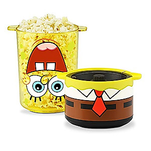 Nickelodeon NKL-60 Spongebob Stir Popcorn Popper, One Size, Yellow