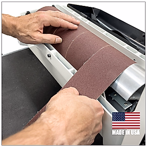 Performax Type Ready-to-Cut Ready-to-Wrap Abrasive Sandpaper Rolls 3 inch by 35 feet Long for 16-32 Drum Sanders