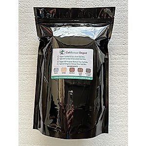 10 Cups Super Blend All Purpose Organic Bonsai Tree Soil - with Mycorrhizae, Red Lava & Coarse Sand