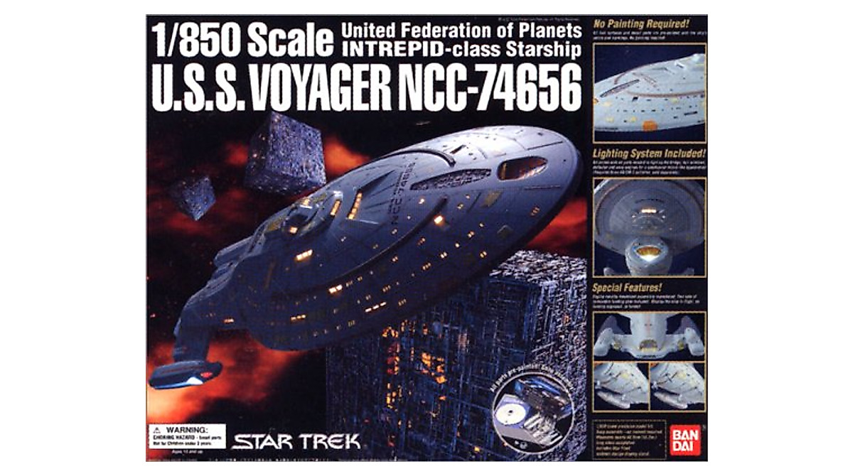 Star Trek USS Voyager Model Kit - Limited Edition by Bandai