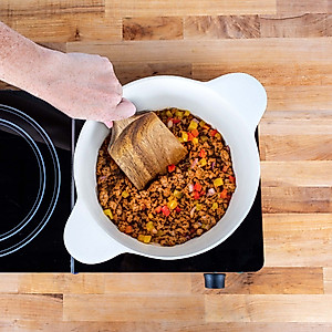 Mad Hungry, As Seen On TV, WKA 51218, 4-Piece Premium Acacia Wood Spurtle Set - Natural