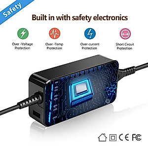 TAIFU 50W 13.05V 3.83A Battery Charger Adapterfor JI Mavic Pro/Mavic Pro Alpine/Mavic Pro Platinum RC Drone/Mavic Intelligent Flight Battery & Remote Controller DJI Mavic Charger Power Supply Cord