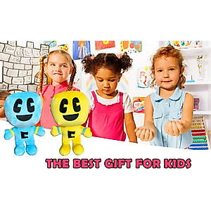 CITFIT (2023 New Plush Toys, Plush Filler, Plush Doll Soft Plush Toy Cute Pillow, Best Gift for Children (Blue+Yellow)