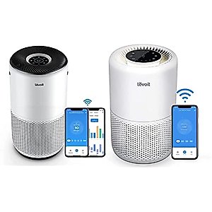 LEVOIT Air Purifiers for Home Large Room & Air Purifiers for Home, Smart WiFi Alexa Control, H13 True HEPA Filter for Allergies, Pets, Smoke, Dust, Pollen, Ozone Free