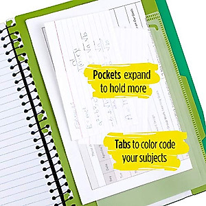 Five Star Advance Spiral Notebooks, 2 Subject, College Ruled Paper, 100 Sheets, 9-1/2" x 6", Red, Blue, 2 Pack (38637)