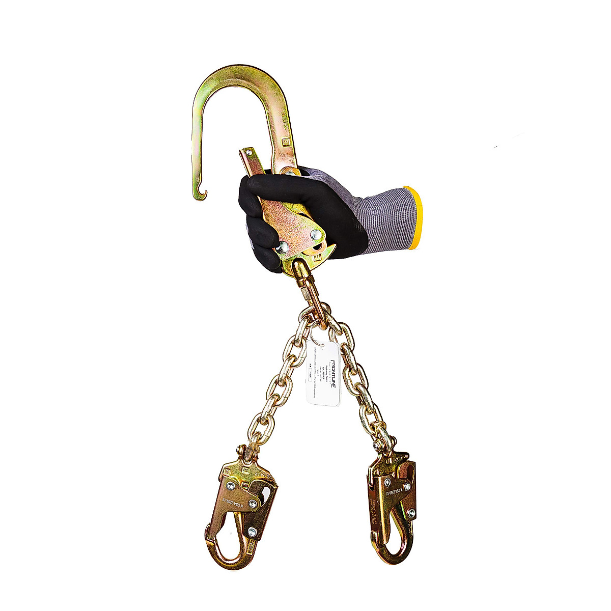 Frontline PSSW2R Rebar Positioning Chain Assembly with Swivel | Durable, Rugged & High Strength | Construction Positioning Chains | OSHA & ANSI Compliant