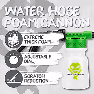 Voodoo Ride ® VR-1026 Water Hose Foam Cannon