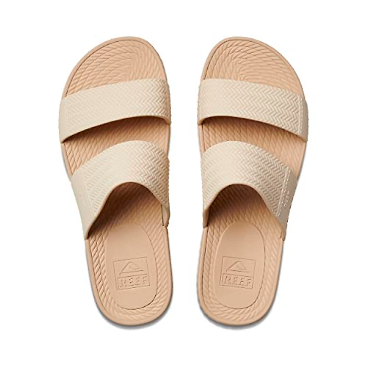 Reef Women's Water Vista Slide Sandal, Vintage Oasis, 8