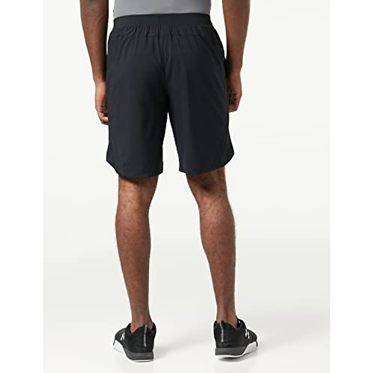 Under Armour Men's Launch Run 9-Inch Shorts , Black (001)/Reflective , X-Large