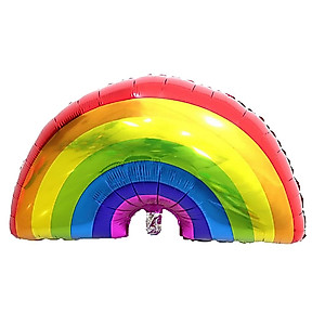 OOPAT DIY Pride Month Balloon Arch kit 157pcs Rainbow Balloons GAY Pride Love is Love LGBTQ Lesbian Rainbow Bridal Shower Wedding Birthday Party Backdrop Decoration (Rainbow)