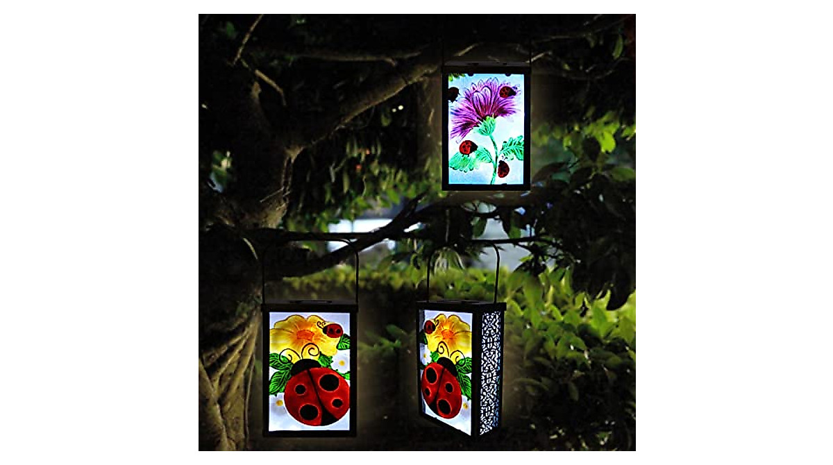 Brighten Your Garden: SUBOLO Ladybug Solar LED Outdoor Lantern
