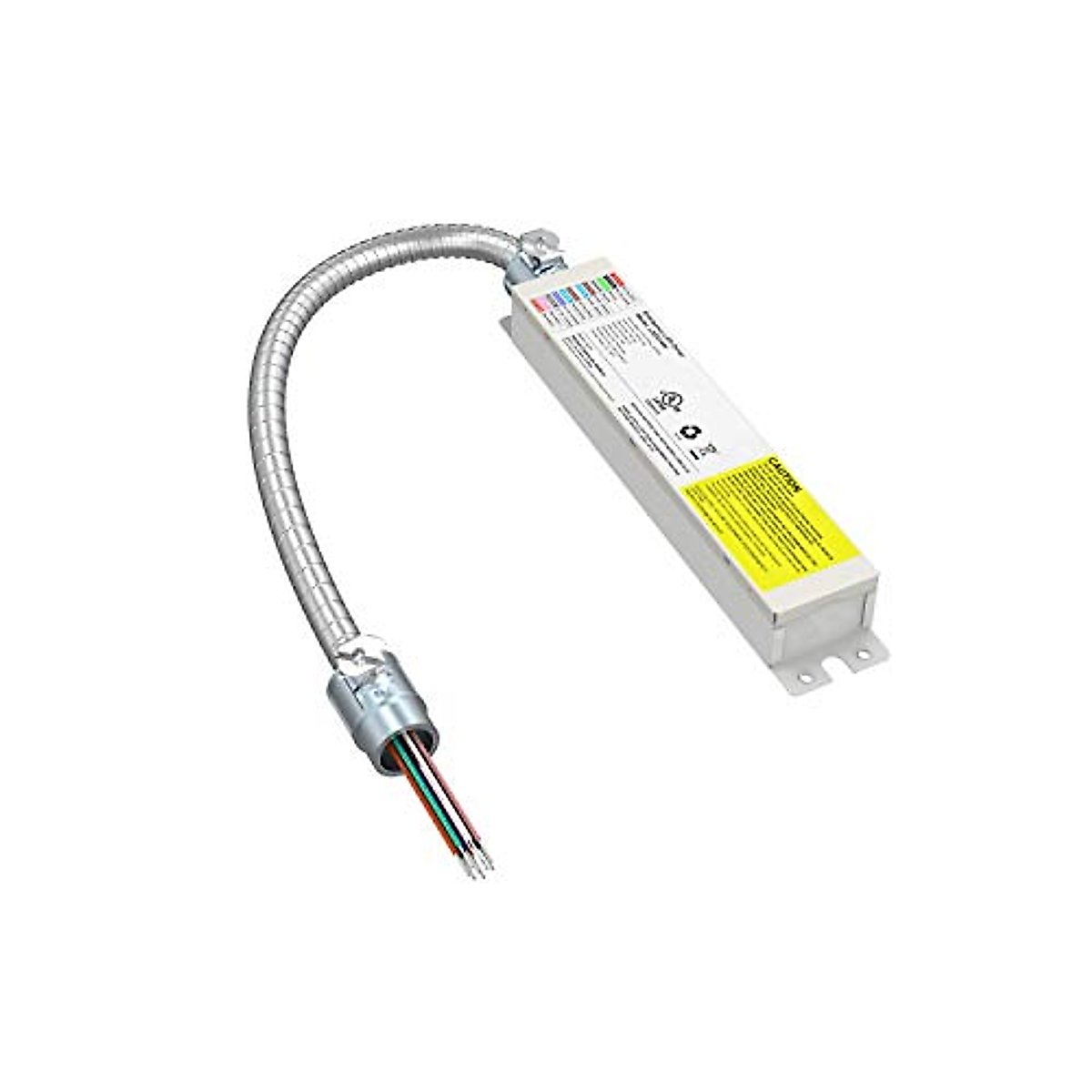 OSTEK 20W 150-200VDC LED Light Emergency Backup Battery, Rechargeable LED Emergency Driver for Dimmable 10-120W LED Light with External Driver, Emergency Time 90 Min (1 Pack)