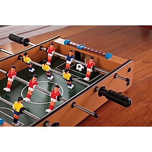 Mainstreet Classics 20-Inch Table Top Foosball/Soccer Game, Brown