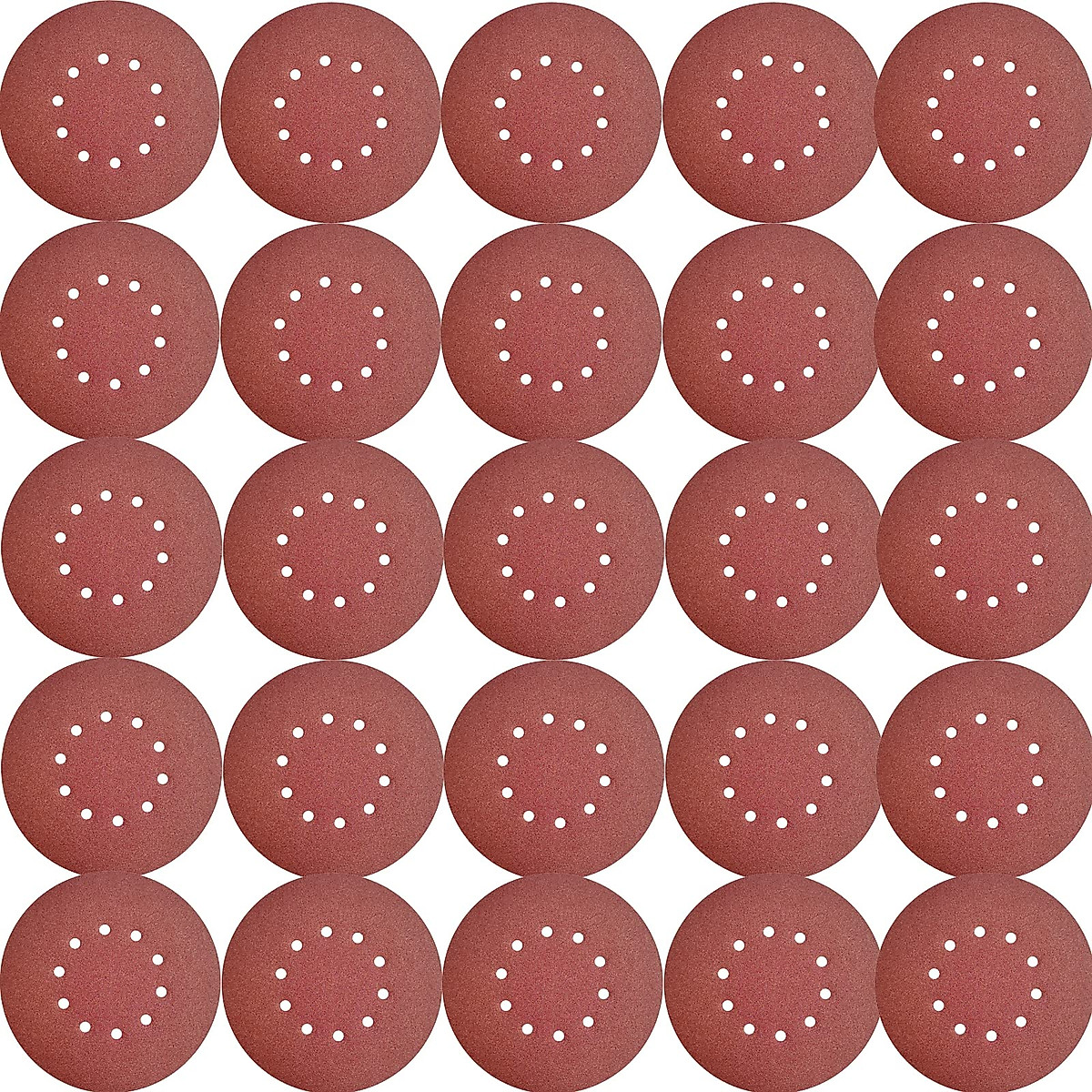 SACKORANGE 50 Pack 9-Inch 10 Hole 120 Grit Hook-and-Loop Drywall Sandpaper - Aluminum Oxide Sanding Disc for ‎9" Drywall Sander Wood Furniture Finishing …
