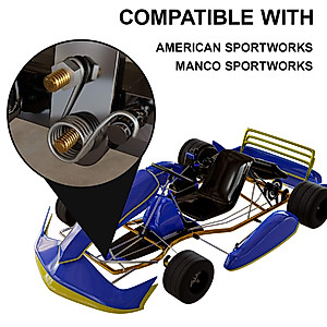 Noa Store Throttle Pedal and Brake Return Springs 9502 and 9503 Compatible with Manco/American Sportworks