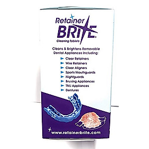 Retainer Brite Retainer brite tablets, 288 tablets (9 month supply) , 288 Count