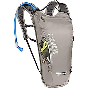 CamelBak Classic Light Bike Hydration Pack 70oz, Aluminum/Black