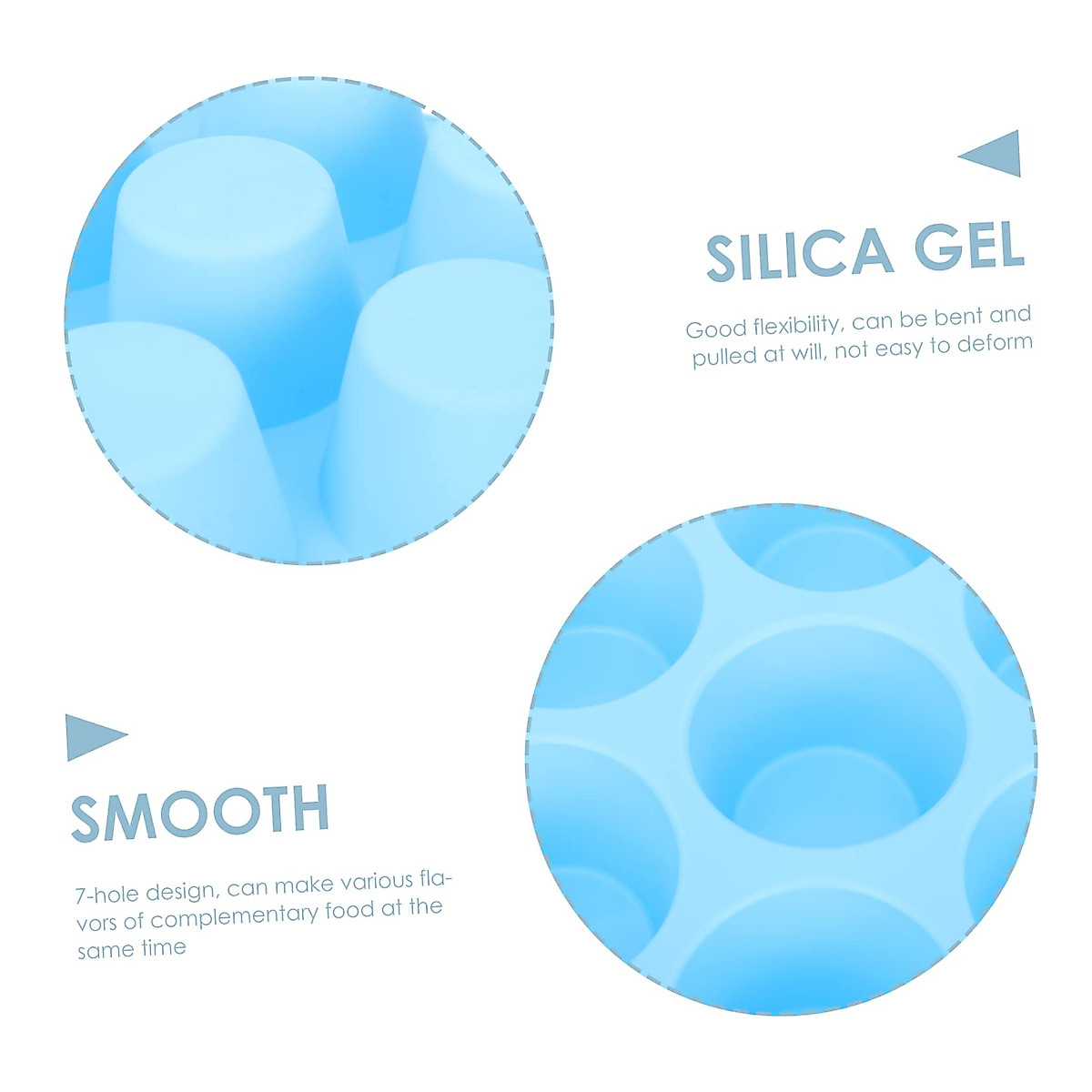 jojofuny 2pcs Air Fryer Mold Silicone Cake Baking Pans Silicone Chocolate Mold Silicone Cake Molds Baking Pans for Oven Donut Pans Frittatas Molds Baking Cup Mini