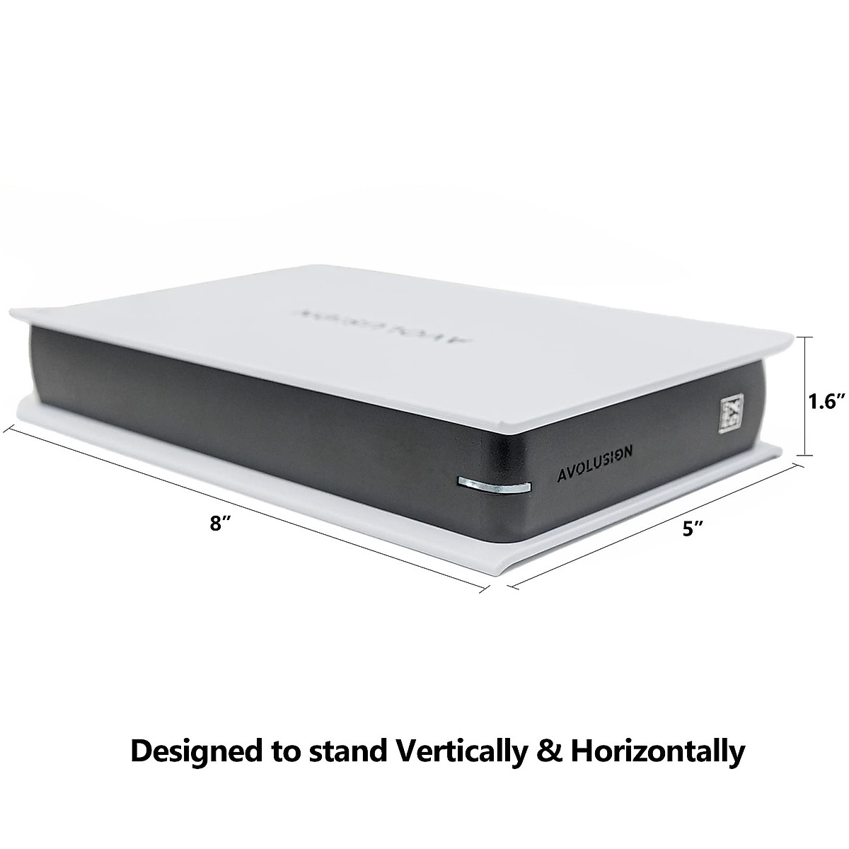 Avolusion PRO-5X Series 6TB USB 3.0 External Gaming Hard Drive for XBOX One Original, S & X (White)