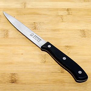 Chef Craft Select Utility Knife, 4.5 inch blade 9 inches in length, Stainless Steel/Black