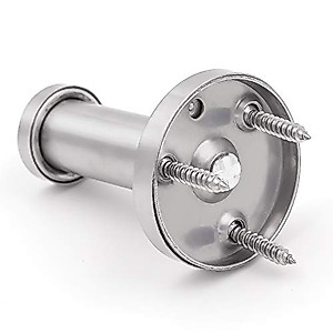 KINJOEK 12 PCS 4 Inch Bath Towel Hook, Heavy Duty Wall Mount Robe Hooks, Brushed Stainless Steel Coat Hook, Coat Hangers Holder for Bathroom, Bedroom, Kitchen