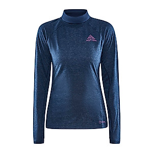 Craft Sportswear Women's ADV Subz Wool LS Tee 2, Tide, Medium