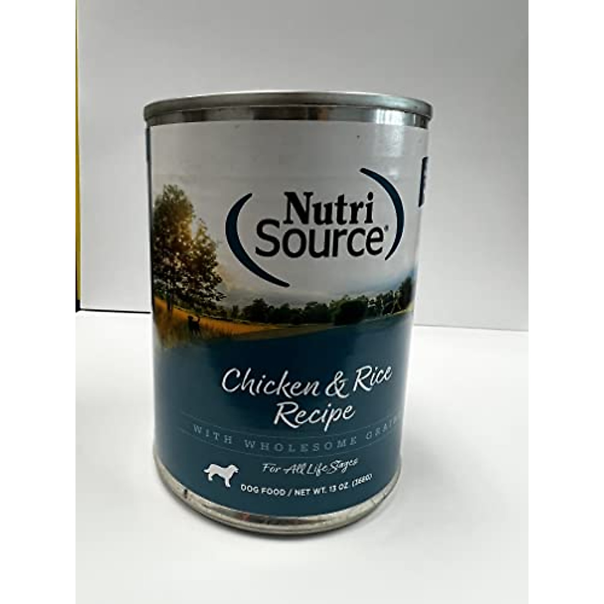 Nutri Source Tuffy'S Pet Food 131300 Tuffy Nutrisource 12-Pack Chicken And Rice Canned Food For Dogs, 13-Ounce