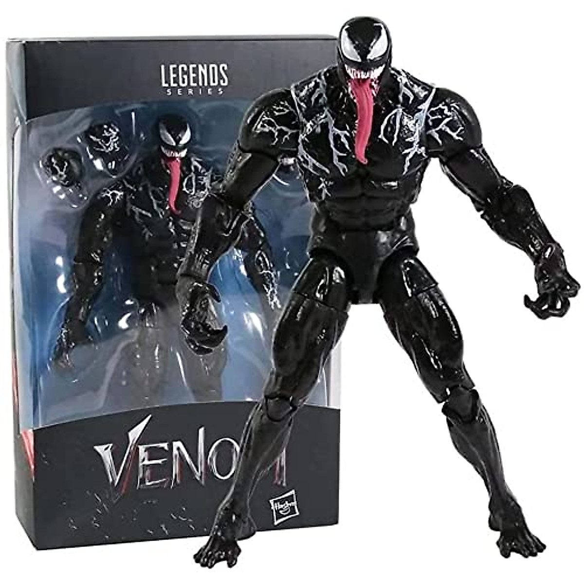 chengchuang Venom Legends Series - Venom Carnage Action Figure - Venom Carnage Figure - Venom Carnage Toy Collectible Figure, 7 Inch (Venom+Carnage)