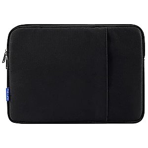 ONE LIFE 13-13.3 Inch Waterproof Neoprene Water Resistent Laptop Sleeve Case Notebook Computer case Basic Bag Compatible with 13 Inch MacBook Pro,MacBook Air,13 Inch Laptop Chromebook Computer,Black