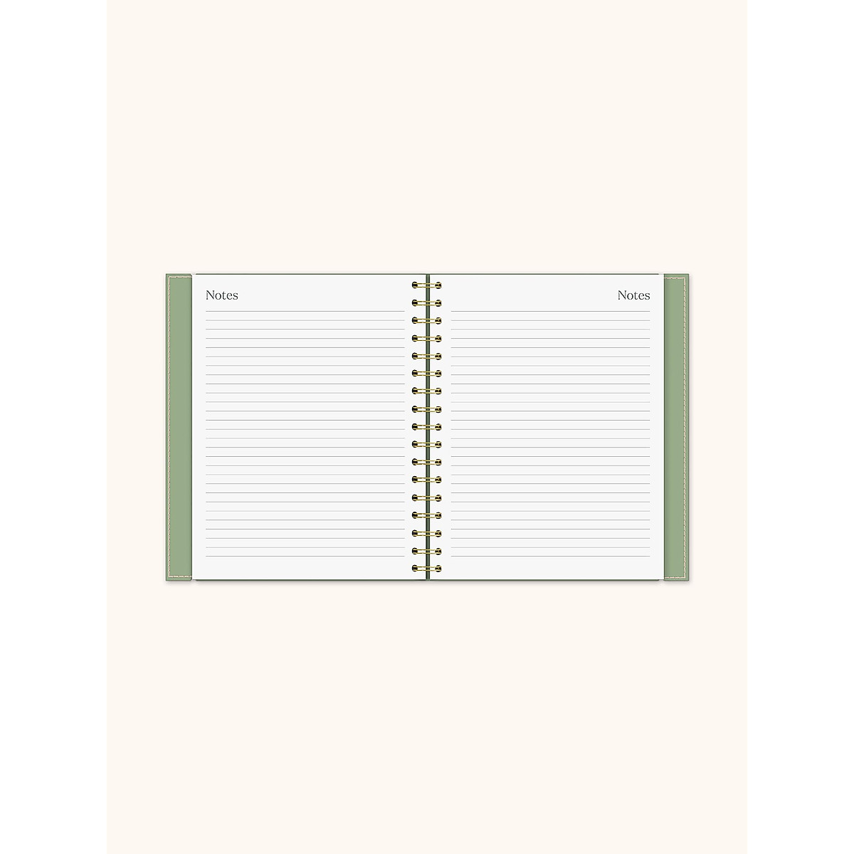 Orange Circle Studio 2024 Real-Time Planner Notebook, 12 Month Spiral Calendar Book with Monthly and Weekly Date Views, Appointment, Budget & Goal Tracker, Journal for School/Work, Golden Hour