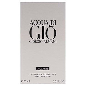 Acqua Di Gio by Giorgio Armani for Men - 2.5 oz Parfum Spray (Refillable)