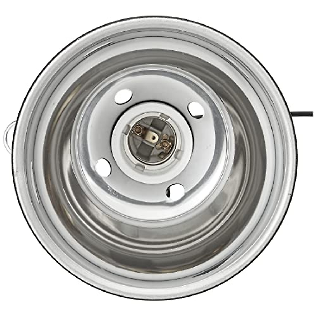 Exo Terra Light Dome, Aluminum UV Reflector Lamp for Reptile Terrariums, 5.5 Inches